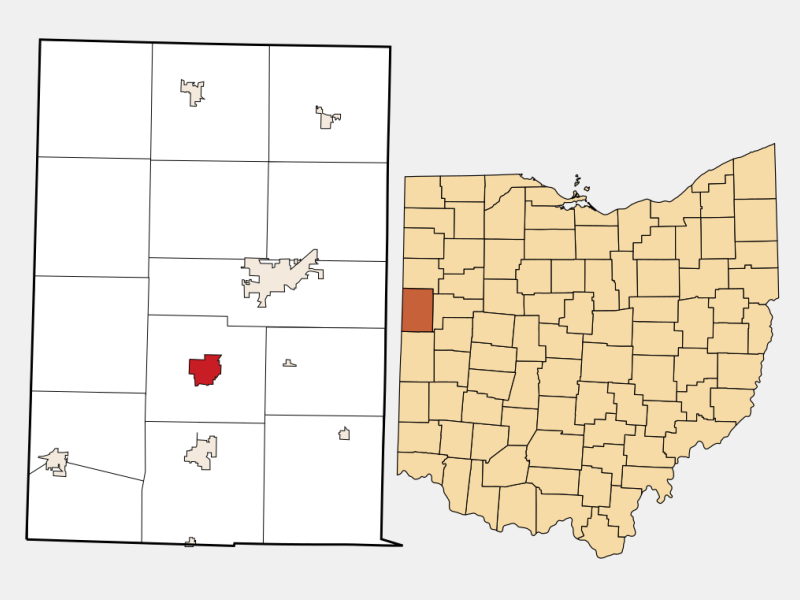 Coldwater Locator Map - MapSof.net
