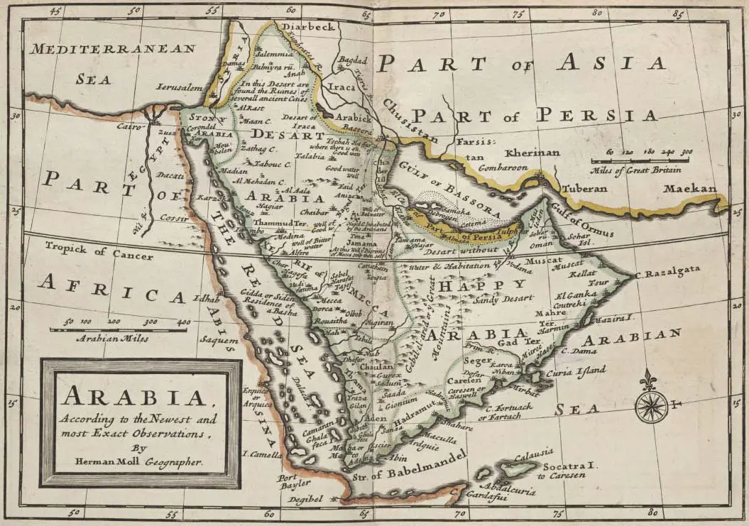 Arabia Historical Map Mapsof Net Arabia Historical Map Mapsof Net
