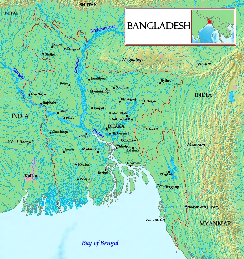 Bangladesh En - MapSof.net
