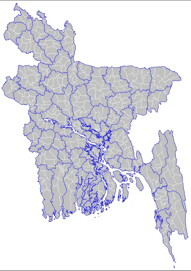 Bangladesh Subdistricts - MapSof.net