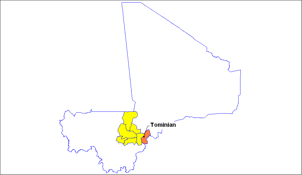 Cercle Tominian - MapSof.net