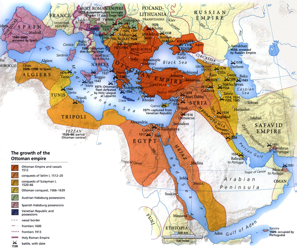 The Growth Of The Ottoman Empire Mapsof Net The Growth Of The Ottoman Empire Mapsof Net