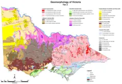 Geological Map of Victoria - MapSof.net